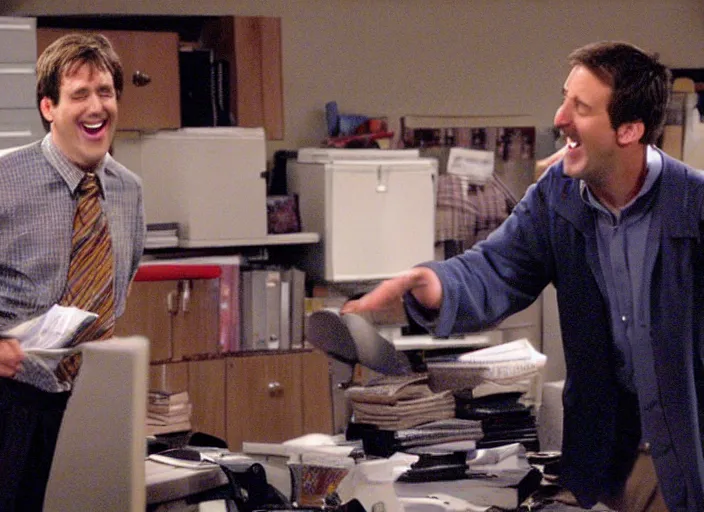 still of The Office (2005) TV show. Jim Halbert (John | Stable ...