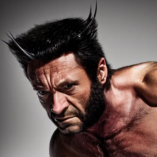 the wolverine portrait picture by yousuf karsh, golden | Stable ...