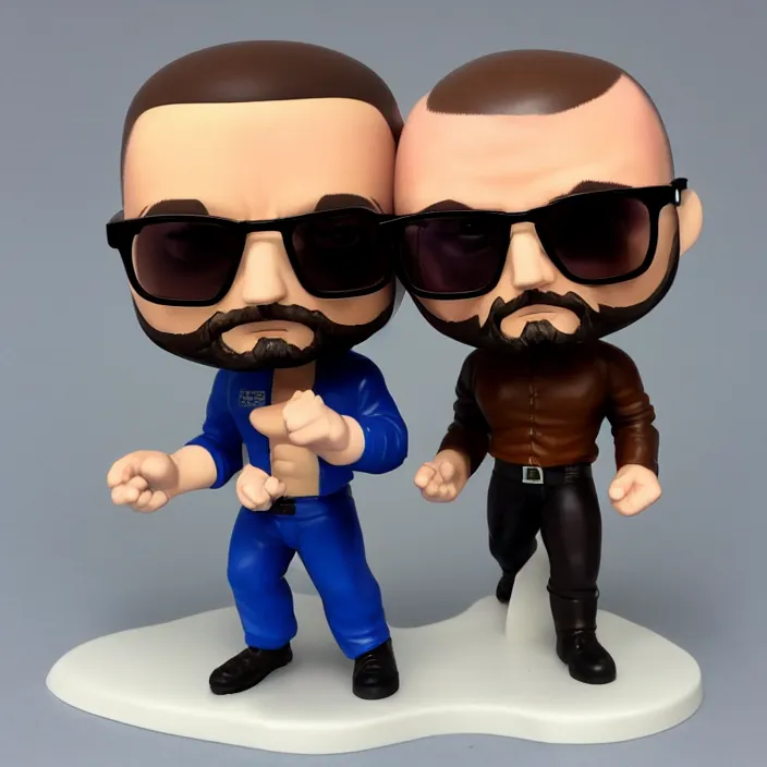 funko pop of British Kickboxer Andrew Tate, bald, with | Stable ...