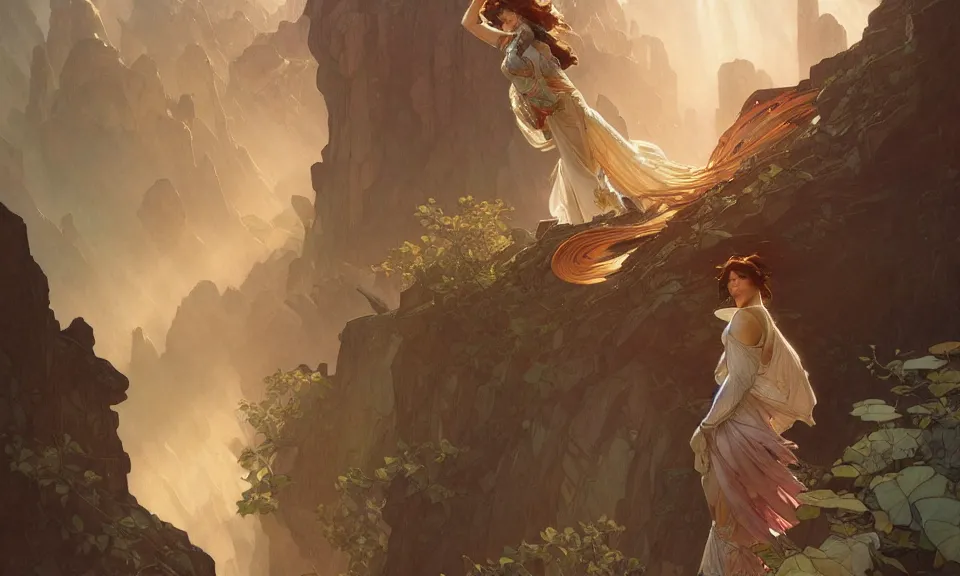 a stairway to heaven that is collapsing, art by | Stable Diffusion | OpenArt