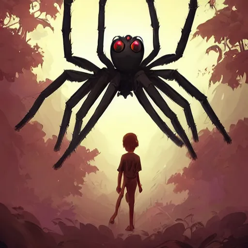 painting giant spider monsters in a dark, scary forest | Stable Diffusion | OpenArt