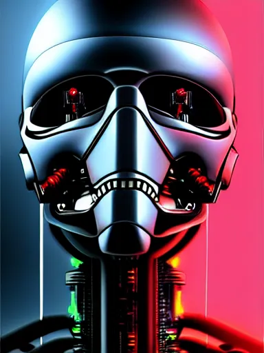 portrait of anthropomorphic sloth cyborg, terminator : | Stable ...