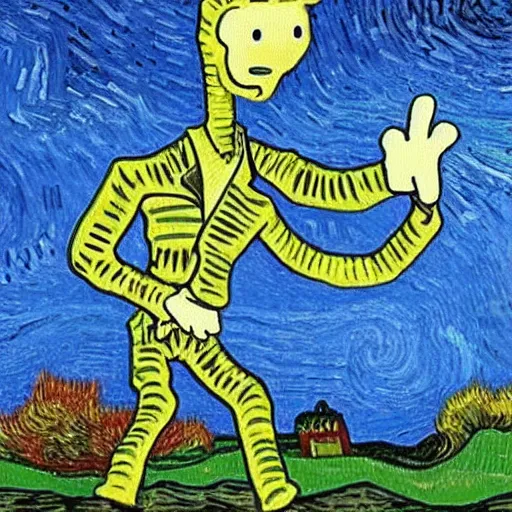 wacky waving inflatable arm flailing tube man, van | Stable Diffusion ...