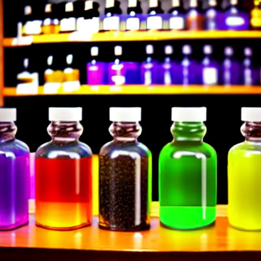 health potions showcase, real photo | Stable Diffusion | OpenArt