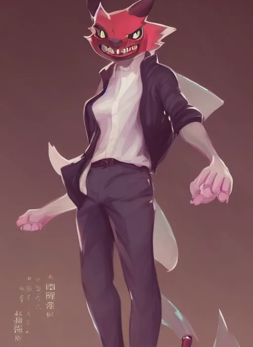 character portrait of a Incineroar pokemon wearing a | Stable Diffusion ...