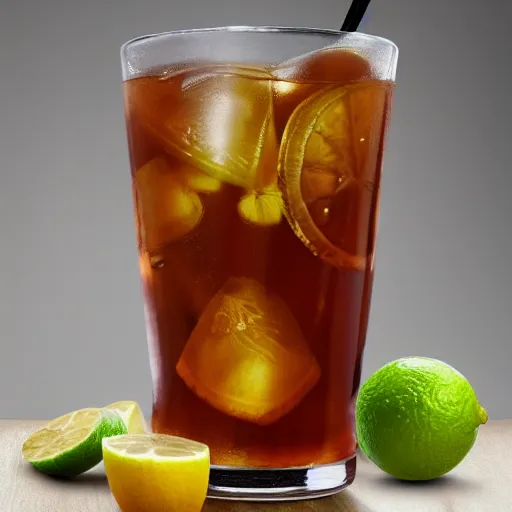 ice - t, iced tea glass, by alfons mucha, golden hour, | Stable ...