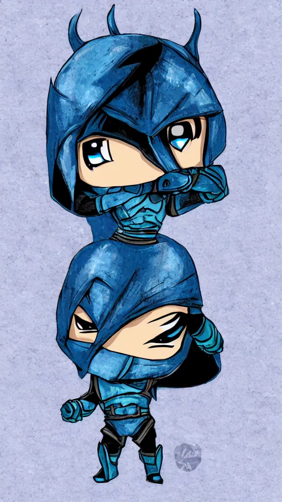 sub Zero chibi , HD | Stable Diffusion | OpenArt