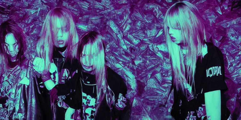 crystal castles album art cover, amazing, vibrant, | Stable Diffusion ...