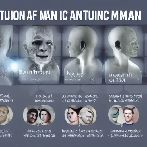 evolution of man through artificial intelligence | Stable Diffusion ...
