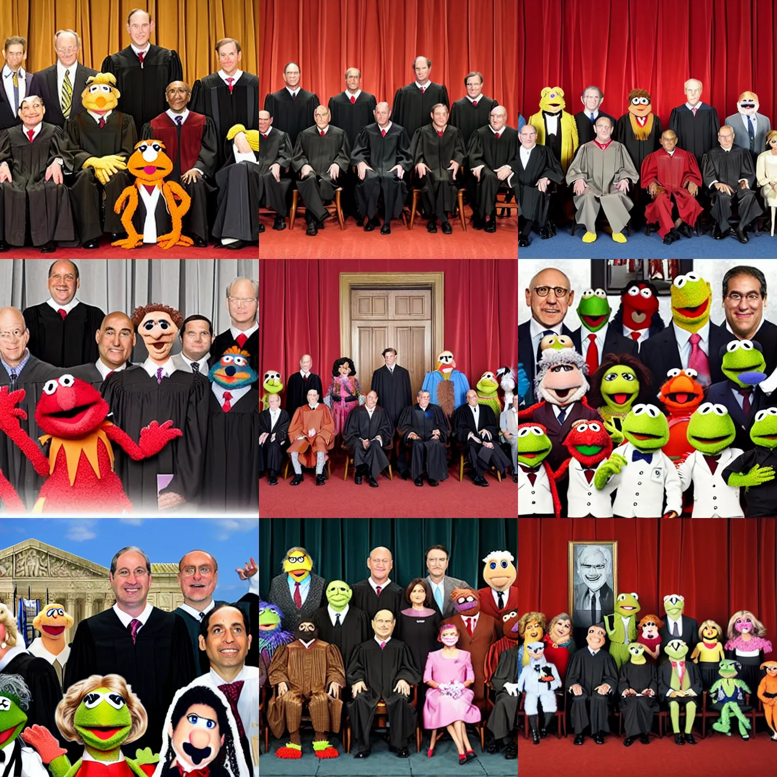 muppet supreme court | Stable Diffusion | OpenArt