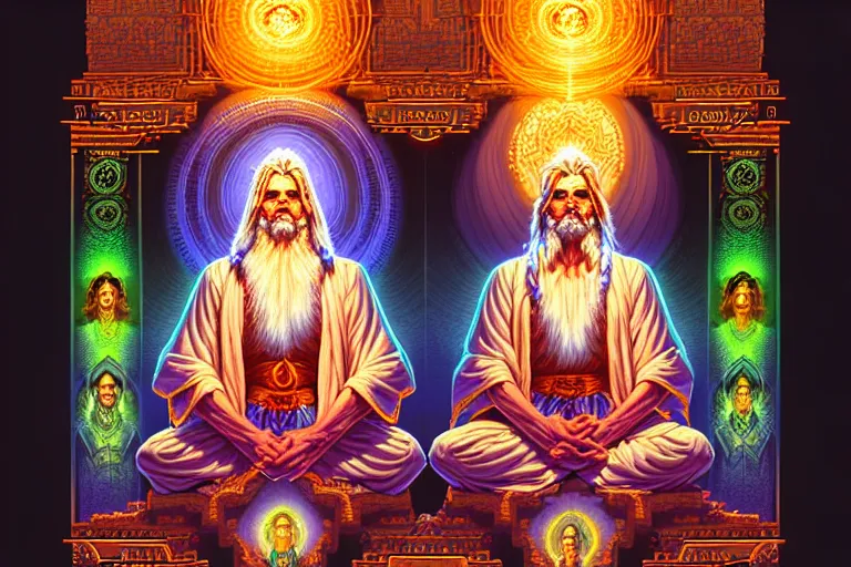 enlightenment ascended master ceremony, beautiful | Stable Diffusion ...
