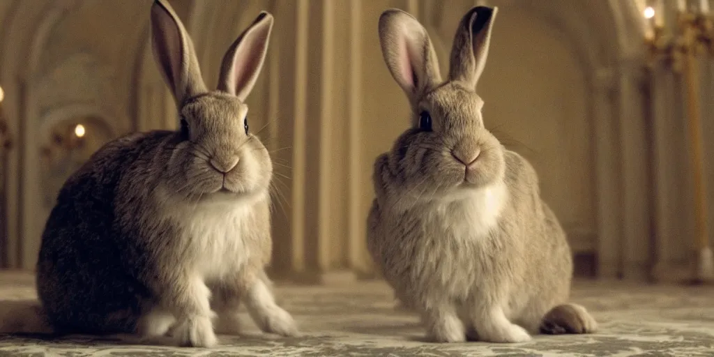 a rabbit in the movie russian ark, screenshot | Stable Diffusion | OpenArt