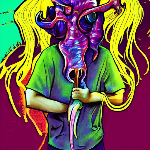 digital art of Slug Christ disguised as a | Stable Diffusion | OpenArt