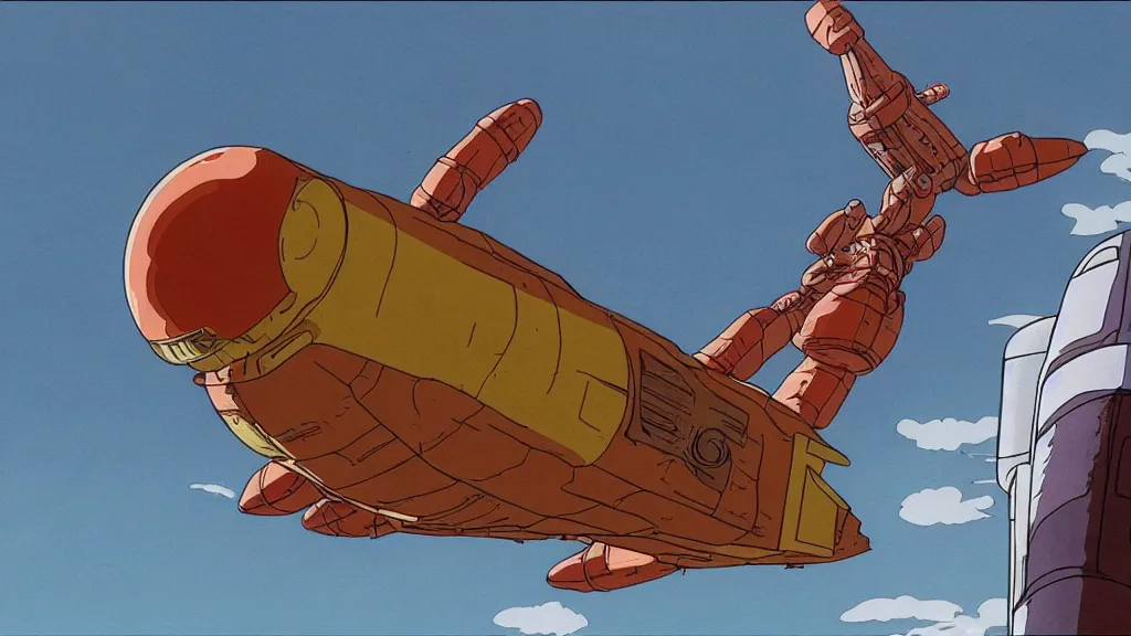 a cell shaded cartoon movie still from akira ( 1 9 8 8 | Stable ...