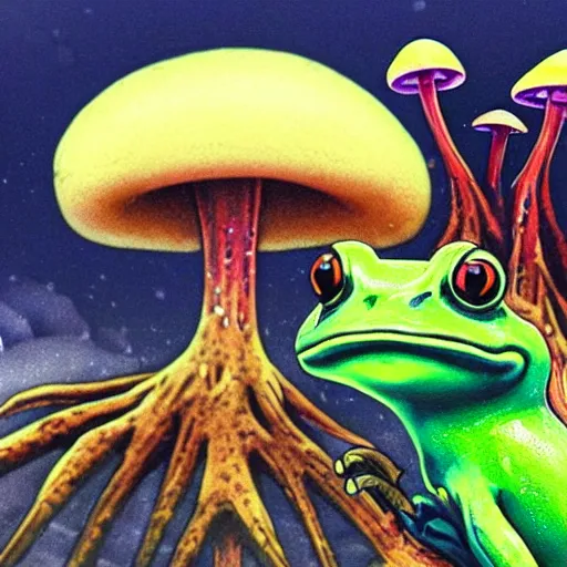 A close up portrait of a dignified psychedelic godlike | Stable ...