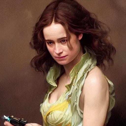 a fantasy style portrait painting of rachel lane / | Stable Diffusion ...