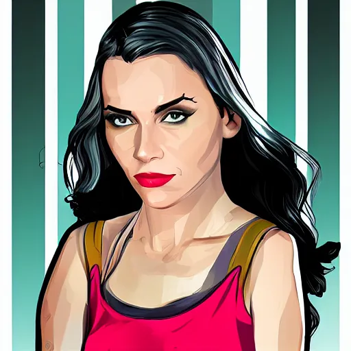 GTA V illustration portrait of a woman | Stable Diffusion | OpenArt