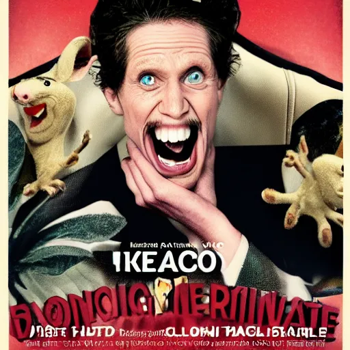 movie poster about an anthropomorphic singing rat, | Stable Diffusion ...