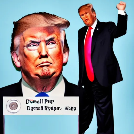 donald trump wearing baby nappies, hyper realistic, | Stable Diffusion | OpenArt