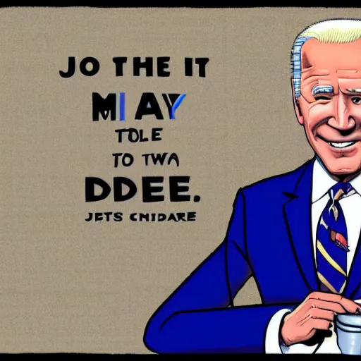 Joe Biden, MAD magazine style | Stable Diffusion