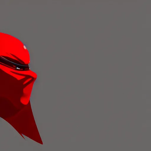 the red ninja, side profile, trending on artstation, 8 | Stable ...