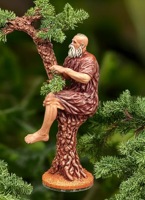 8 0 mm resin detailed miniature of homer in a tree, | Stable Diffusion ...