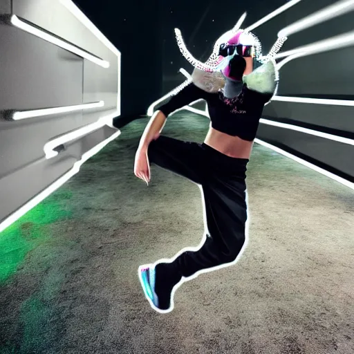 hyperrealistic!! Alien Influencer dancing on tiktok, | Stable Diffusion ...