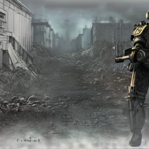 fallout 3 concept art ultra realistic photography | Stable Diffusion ...