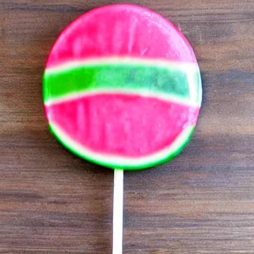 a lollipop shaped like a watermelon | Stable Diffusion | OpenArt