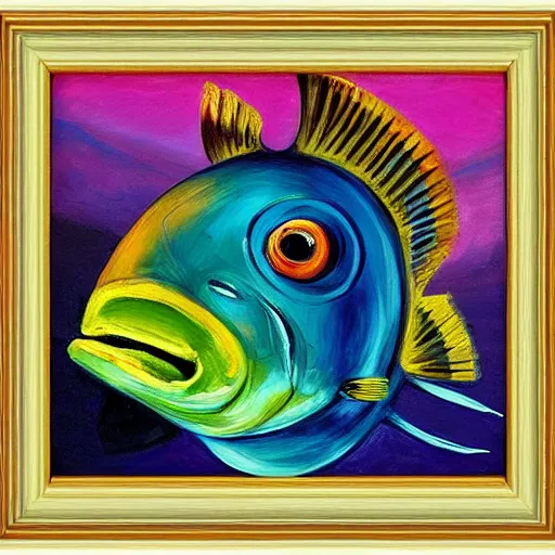 front - facing view of a fish, front facing view, | Stable Diffusion ...