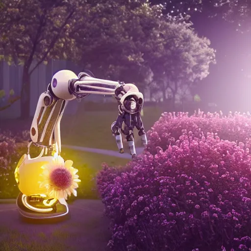 a robotic flower, 8 k, photorealistic, photograph, | Stable Diffusion ...