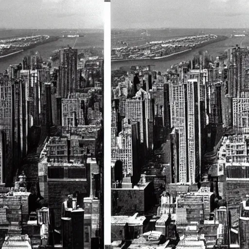 New York city has reverted back to the way it looked, | Stable Diffusion