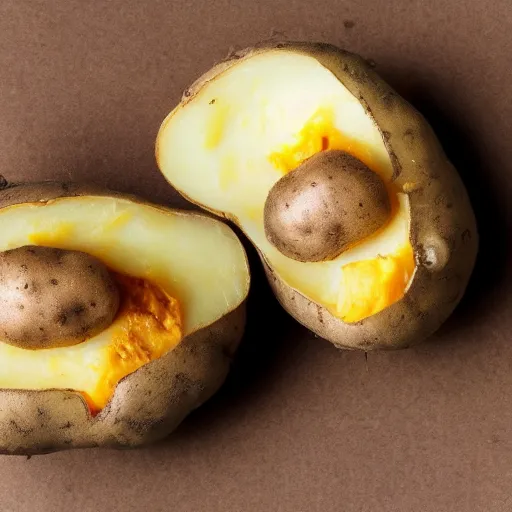 a potato inside of a potato inside of a potato inside | Stable ...