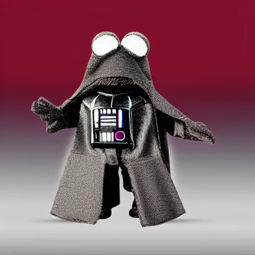 photoelectric render of Darth Vader as a Muppet | Stable Diffusion ...