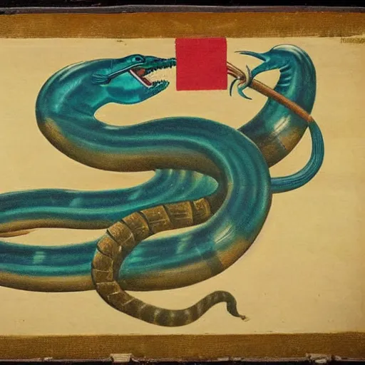 a cobra as a symbol of power painted as russian | Stable Diffusion ...