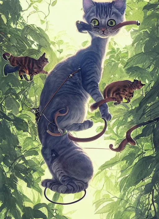 a hyper realistic cat alien technology and sunbeams | Stable Diffusion ...