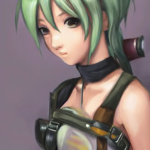 Yuffie Kisaragi, realistic | Stable Diffusion
