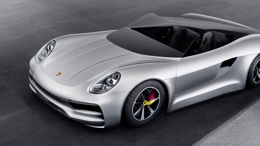 photo of a porsche concept car, cinematic, fine | Stable Diffusion