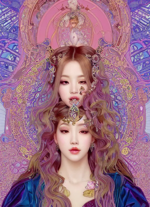 Lisa from Blackpink as magical celestial princess | Stable Diffusion ...