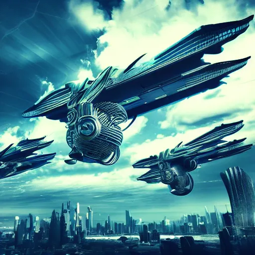 a scene of a beautiful intricate epic futuristic sky | Stable Diffusion ...
