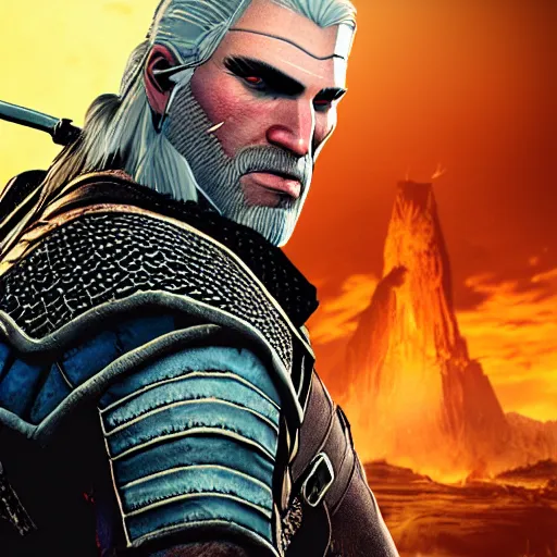 the witcher in cyberpunk | Stable Diffusion | OpenArt