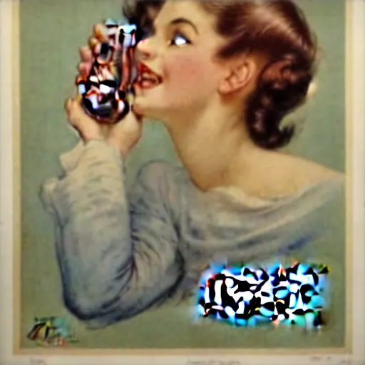 1950s Coca Cola poster . muted colors.))))) by | Stable Diffusion | OpenArt