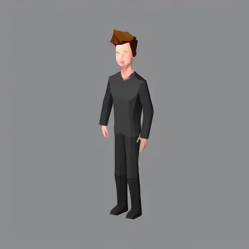 Isometrical low polygon rick astley standing | Stable Diffusion | OpenArt