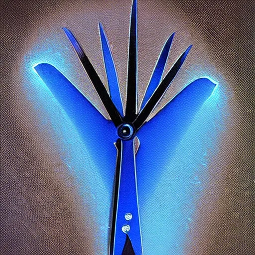 x-chromosome pair of steel scissors joined in the | Stable Diffusion ...