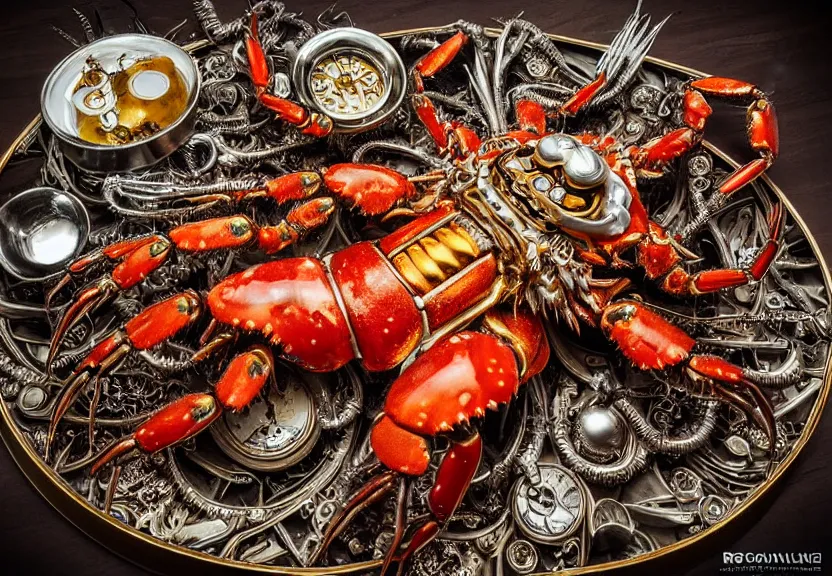 complexity. insane detail. an opulent banquet of food | Stable ...