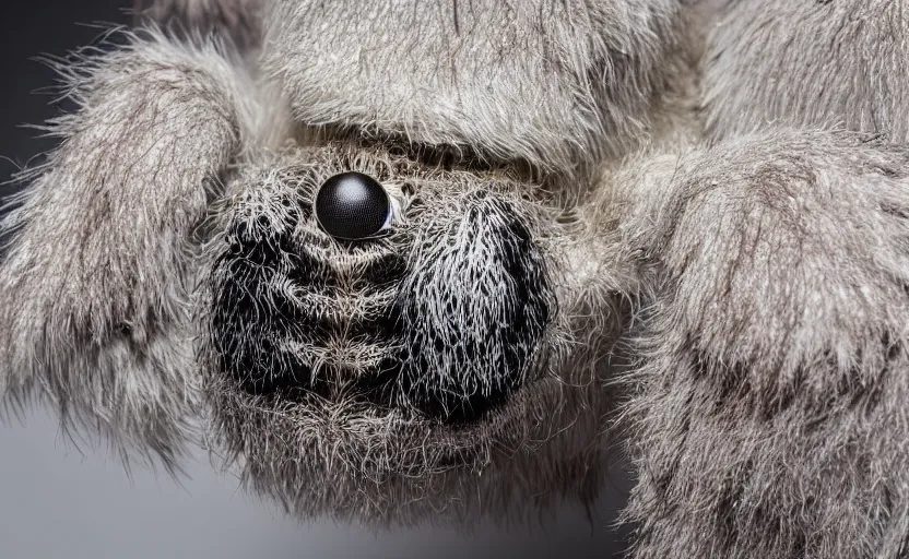 a fluffy spider as big as a car, adorable, highly | Stable Diffusion ...