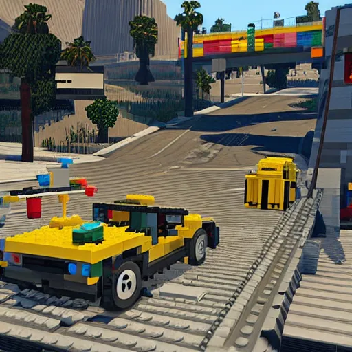 gta v made of legos | Stable Diffusion | OpenArt