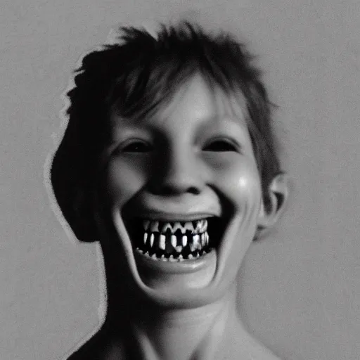 humanoid entity with unnatural smile, it has huge | Stable Diffusion ...