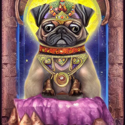 Pug deity, epic, detailed | Stable Diffusion | OpenArt