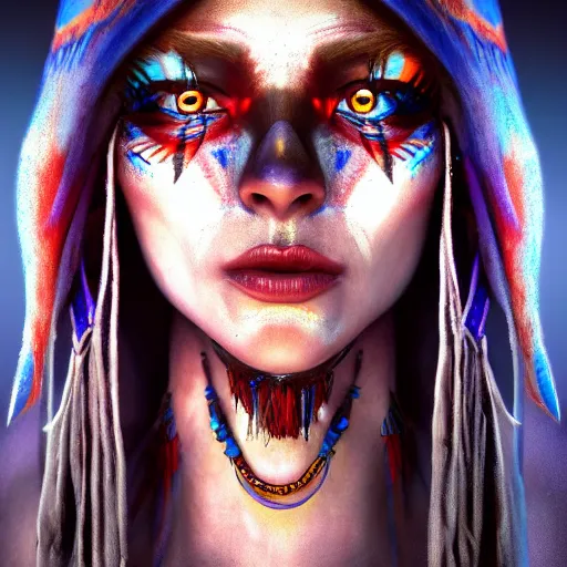 the shaman, perfect eyes, full body shot, portrait, | Stable Diffusion ...